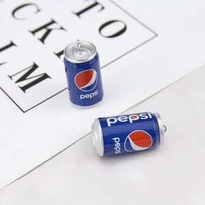 4pcs Soda Cans Charm Mini Drink Bottle Charm Coke Bottle Charm ...