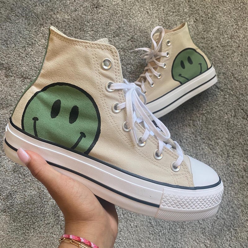 Painted Converse - Etsy