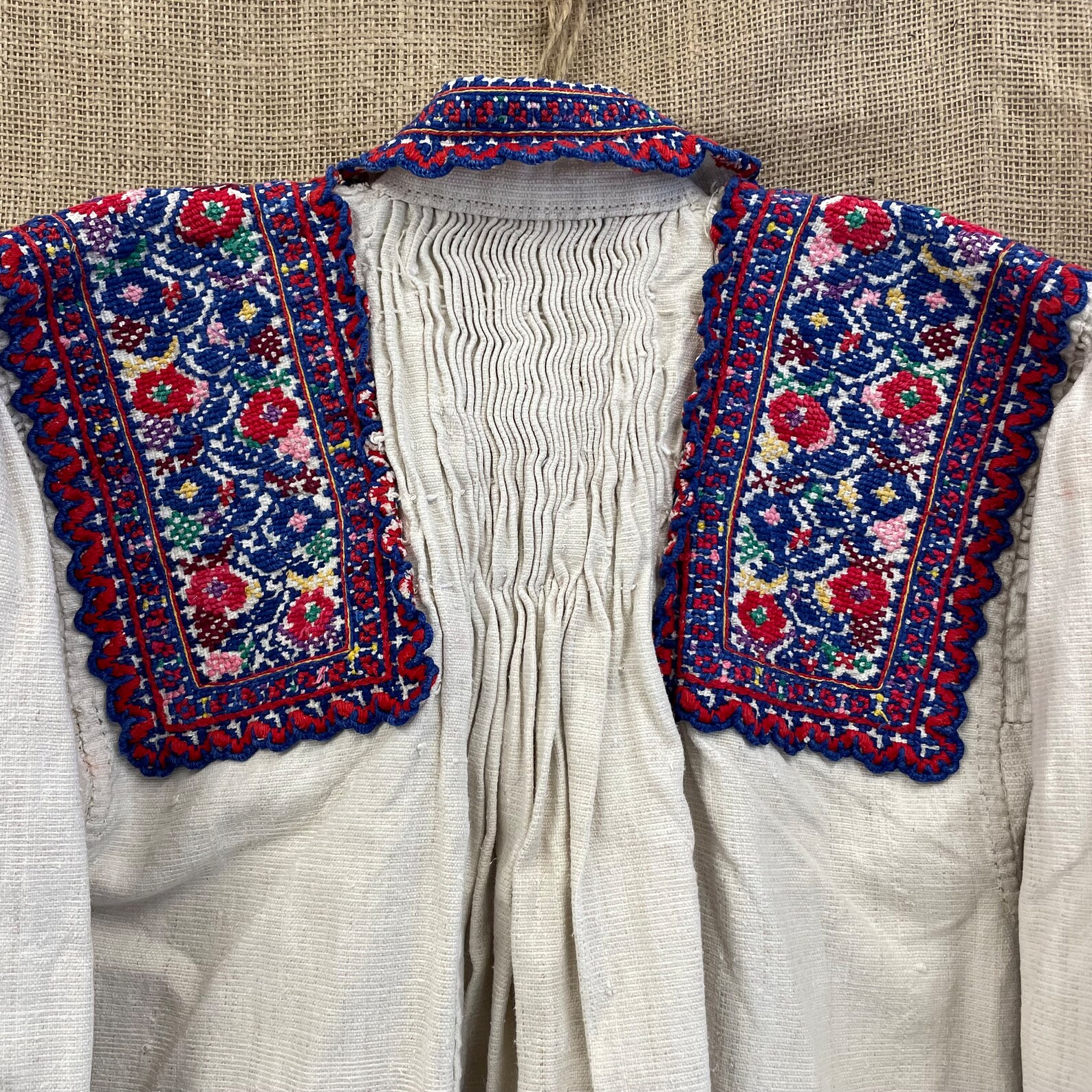 Handmade 1970s Folk Transylvanian Blouse With Detailed Embroidery - Etsy