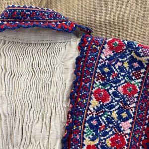 Handmade 1970s Folk Transylvanian Blouse With Detailed Embroidery - Etsy