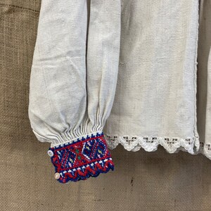 Handmade 1970s Folk Transylvanian Blouse With Detailed Embroidery - Etsy