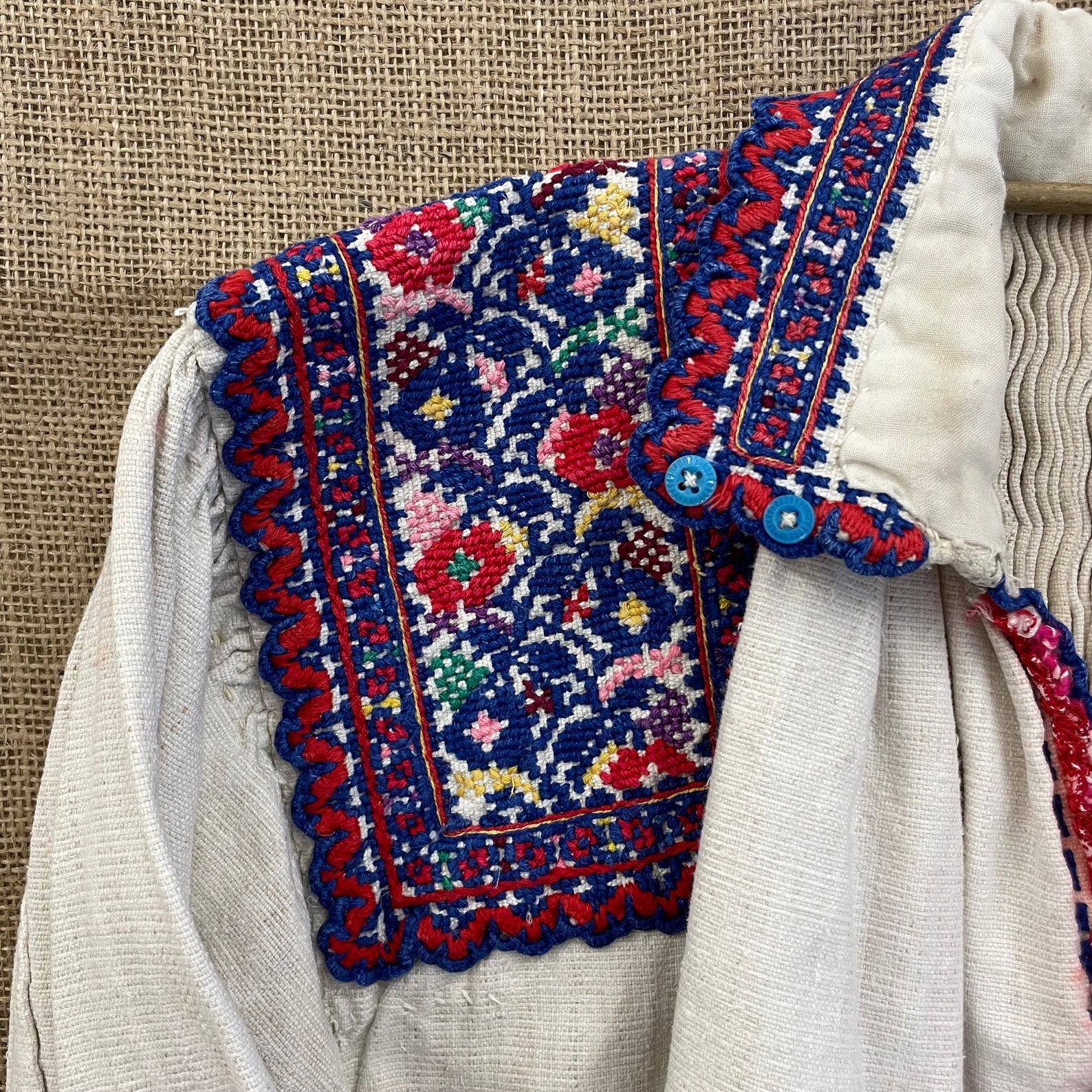 Handmade 1970s Folk Transylvanian Blouse With Detailed Embroidery - Etsy