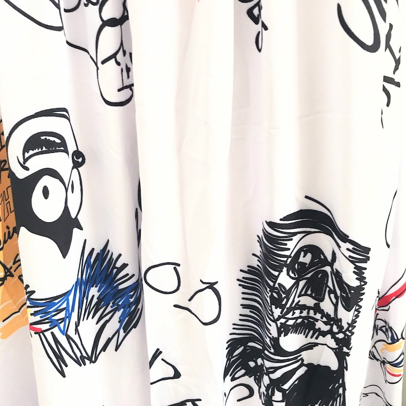 Graffiti Maxi Dress - Etsy