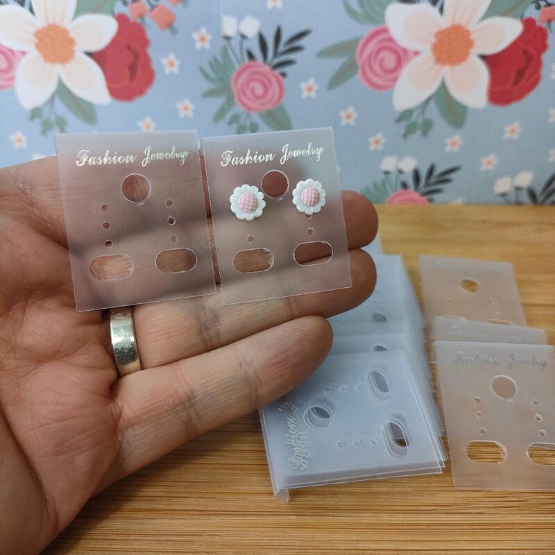 Earring Cards Plastic - Etsy UK