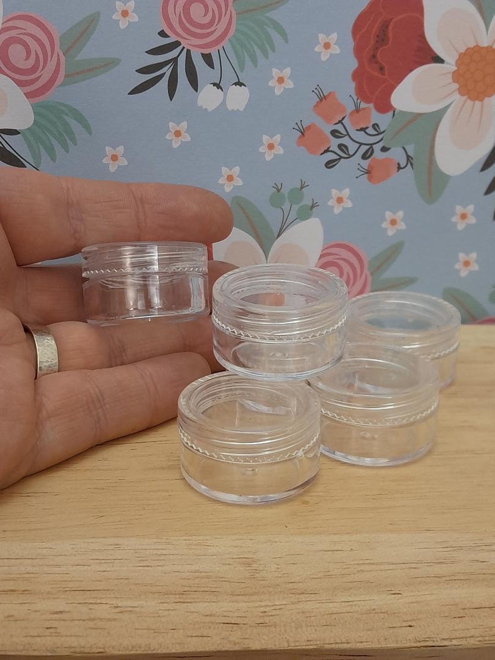 Twist Top Bead Storage Containers, Tiny Containers, Mini Bead Storage ...