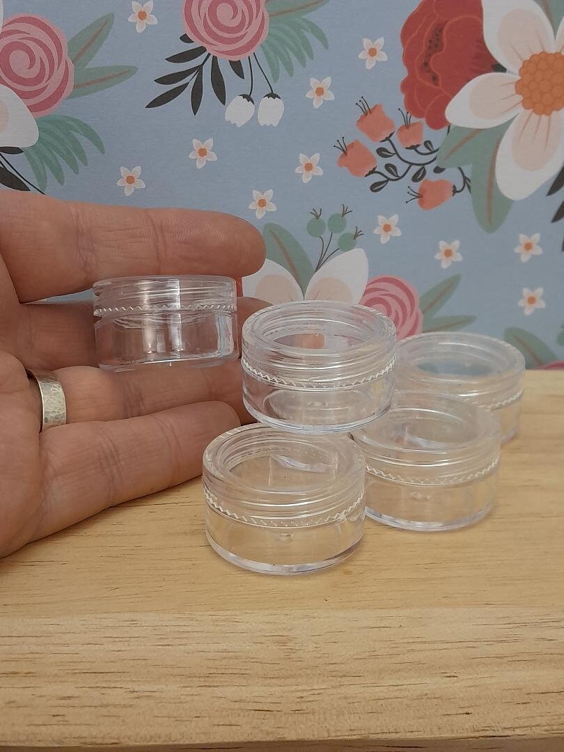 Twist Top Bead Storage Containers Tiny Containers Mini Bead - Etsy