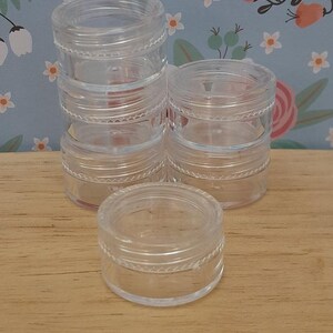 Twist Top Bead Storage Containers, Tiny Containers, Mini Bead Storage ...