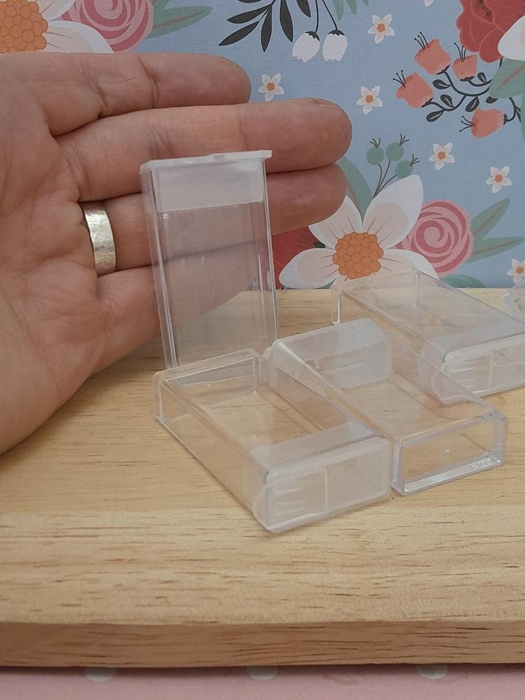 10x Bead Storage Container, Polypropylene(pp) Mini Flip Top Storage ...