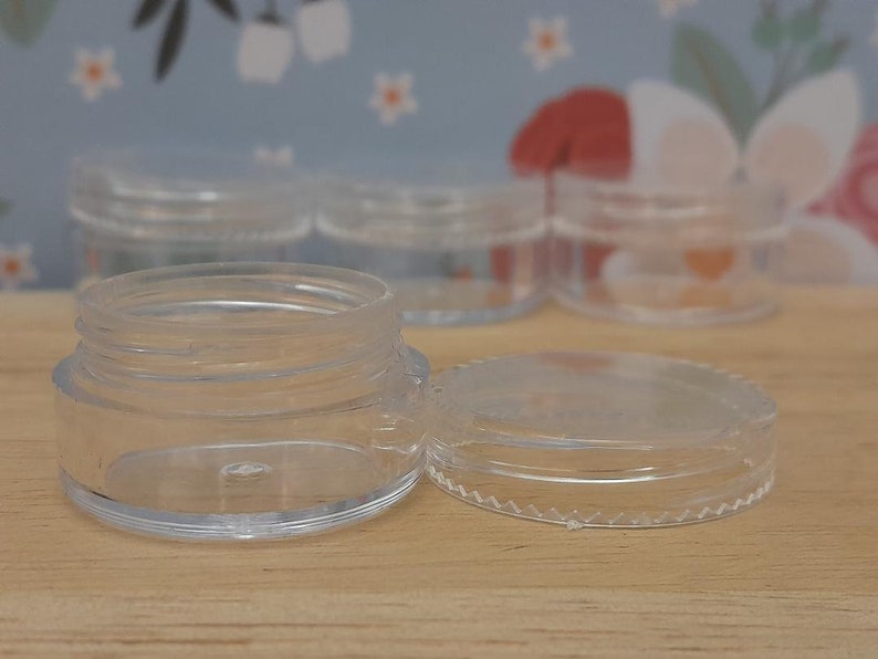 Twist Top Bead Storage Containers, Tiny Containers, Mini Bead Storage ...