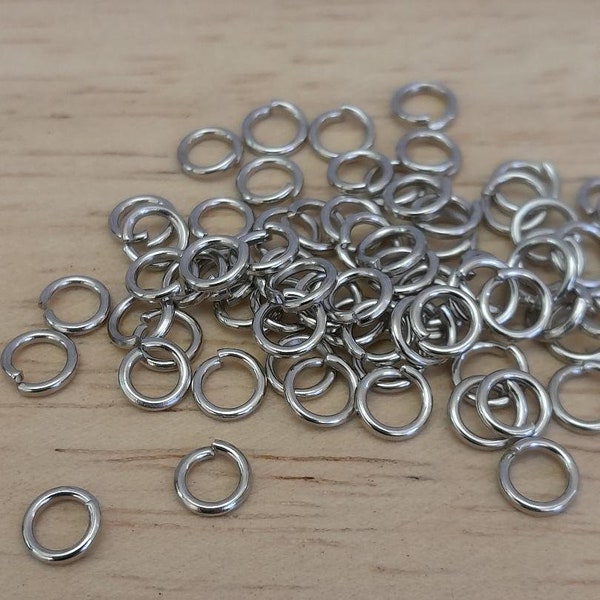 Stainless Steel Jump Rings - Etsy