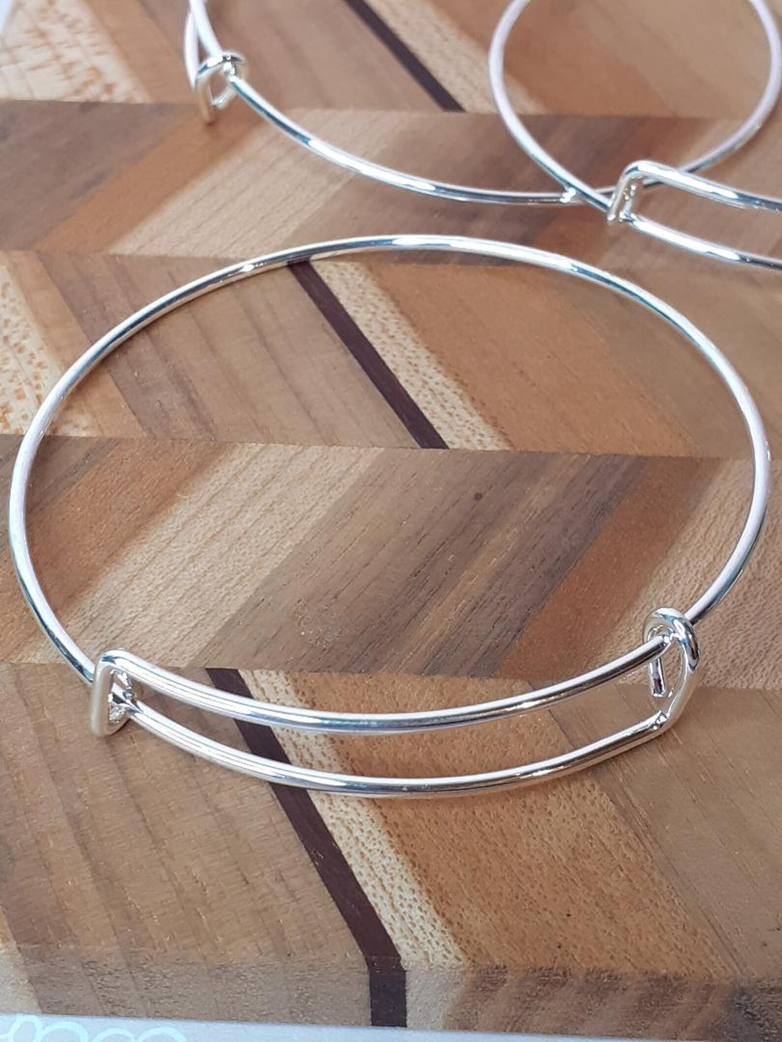 5 X Adjustable Bangles Adjustable Bangles for Jewellery - Etsy UK