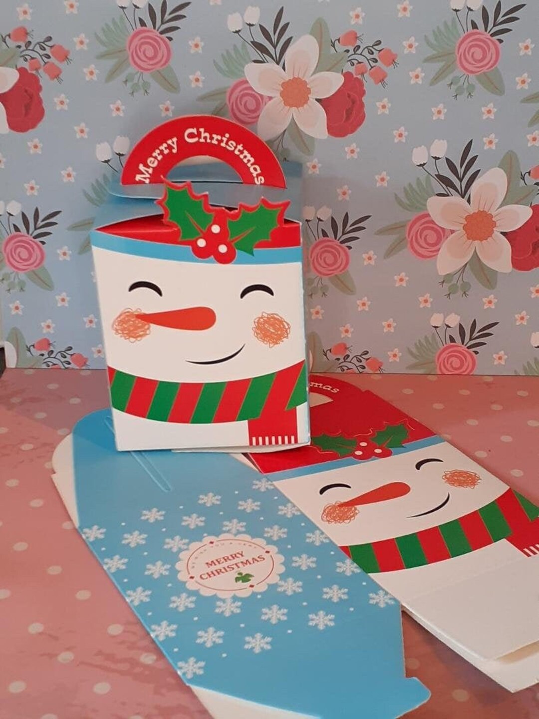 Christmas Theme Candy Gift Boxes, Christmas Packaging Boxes, Xmas ...