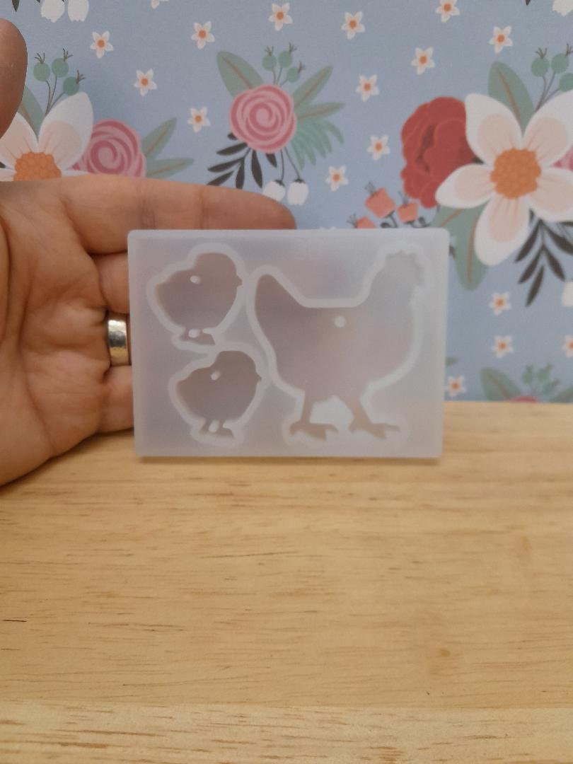 Chicken Silicone Mold Bird Silicone Mold Animal Theme - Etsy
