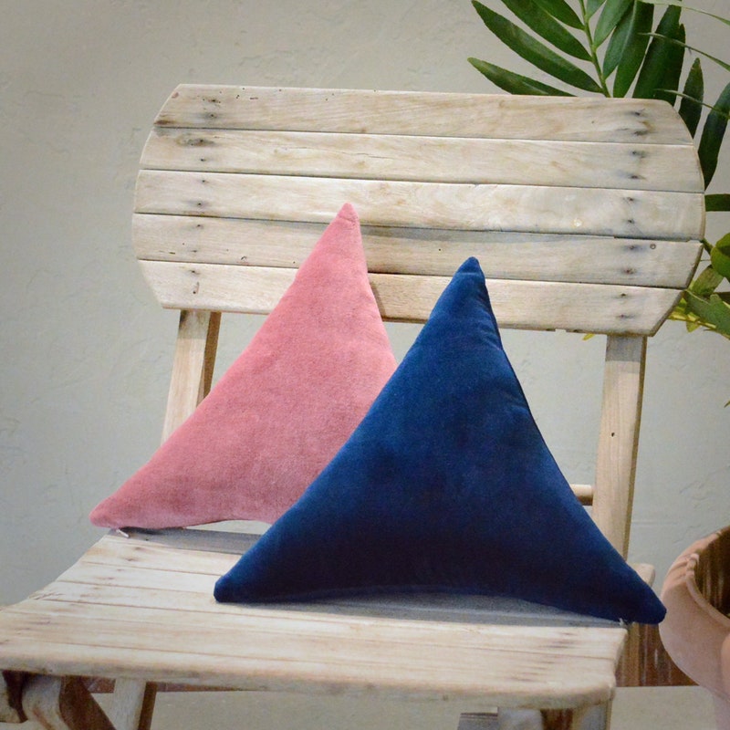 Triangle Cushion - Etsy