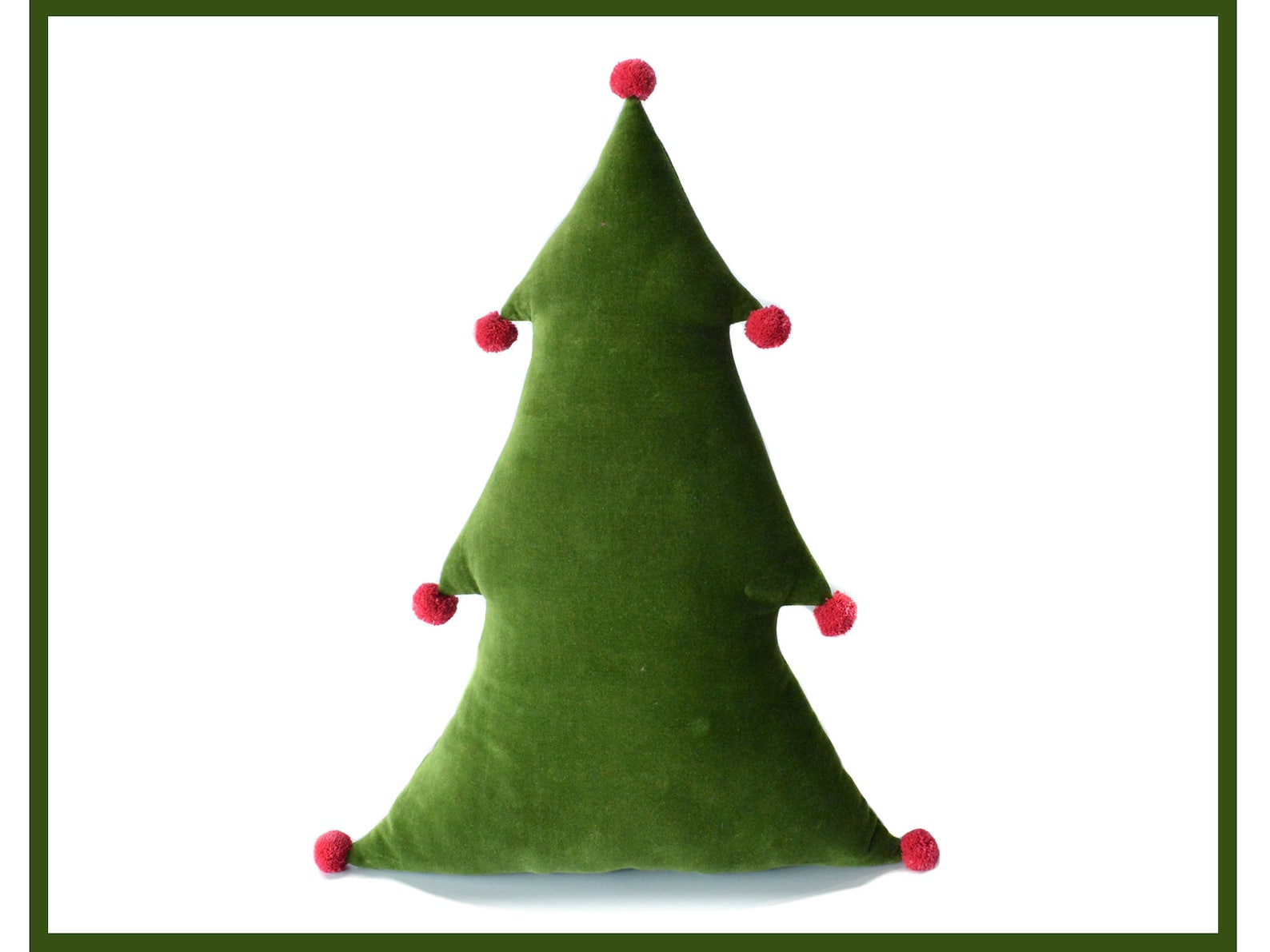 Christmas Tree Cushion, Christmas Decoration, Christmas Tree Sofa ...