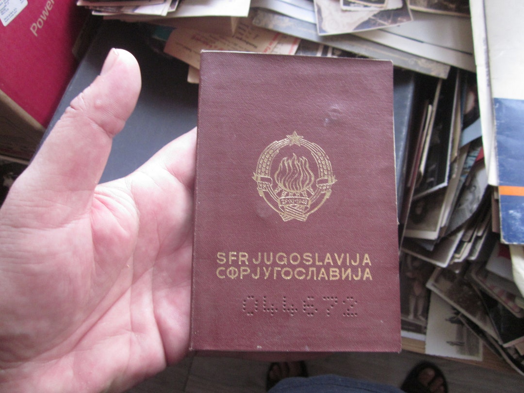 Passeport SFR Jugoslavija Immigration Canada Seal - Etsy