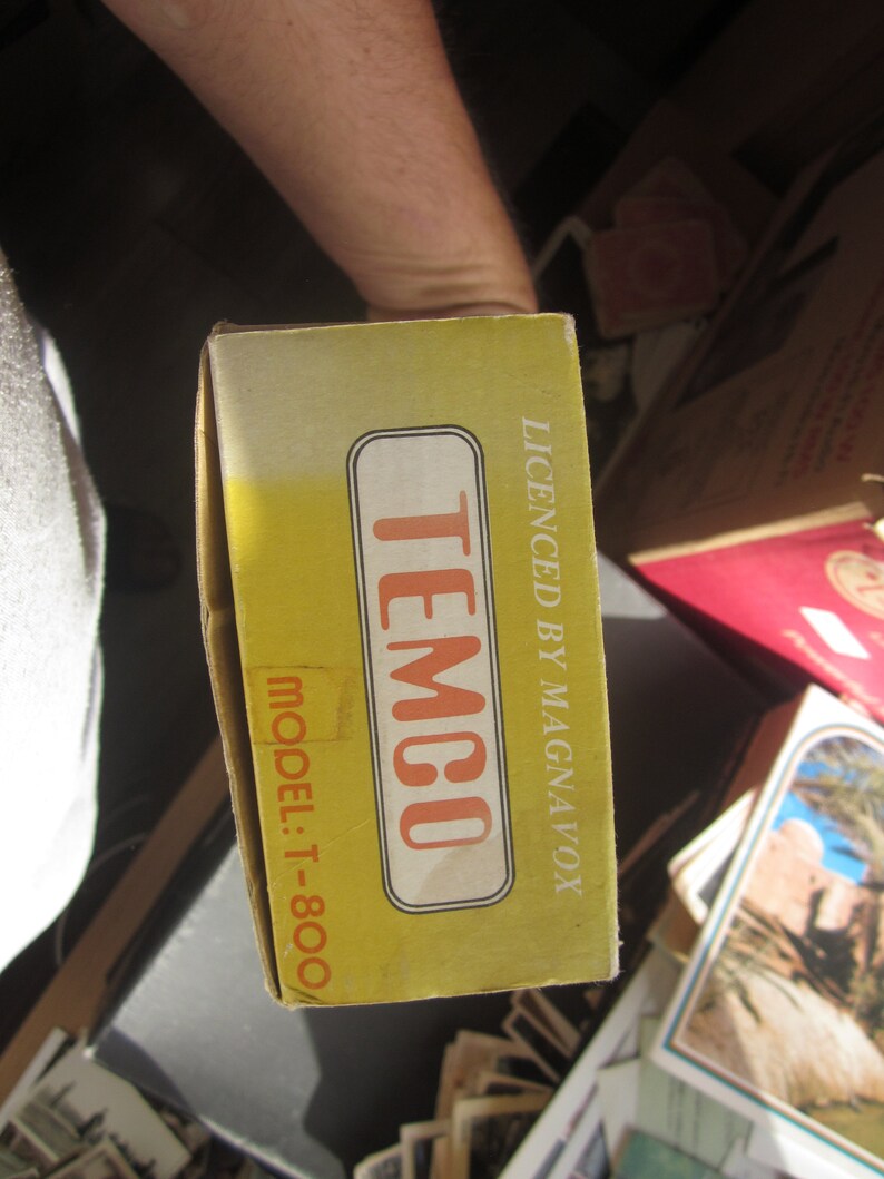 Temco TV Game Model T 800 Vintage Plays on Any Home TV Set - Etsy