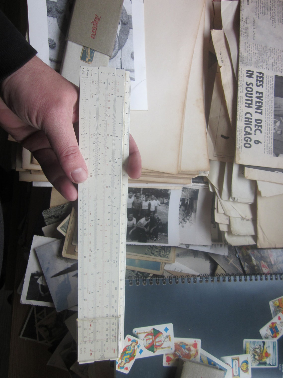 Aristo Nr. 967U, Pocket Slide Rule. Aristo Darmstadt. Made in Germany ...