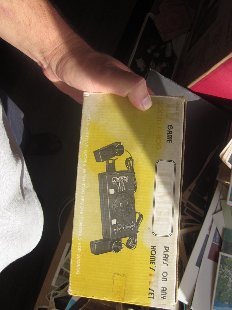 Temco TV Game Model T 800 Vintage Plays on Any Home TV Set - Etsy