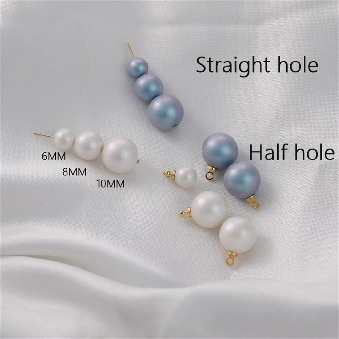 White Natural Mother of Pearl Shell Beads, Round Shell Bead, Rondelle ...