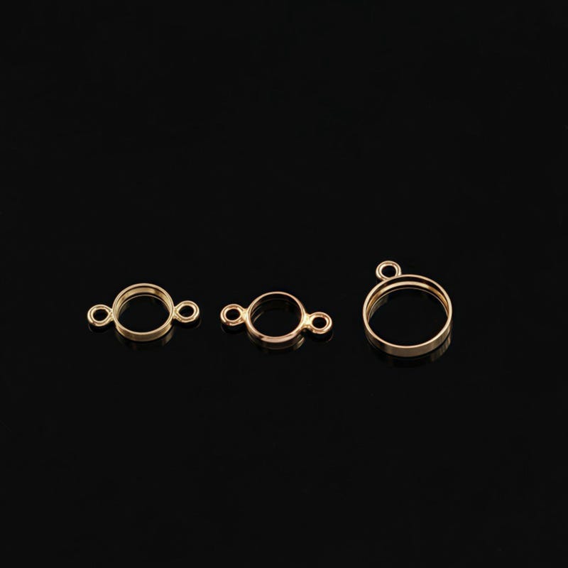 Bezel Connectors - Etsy