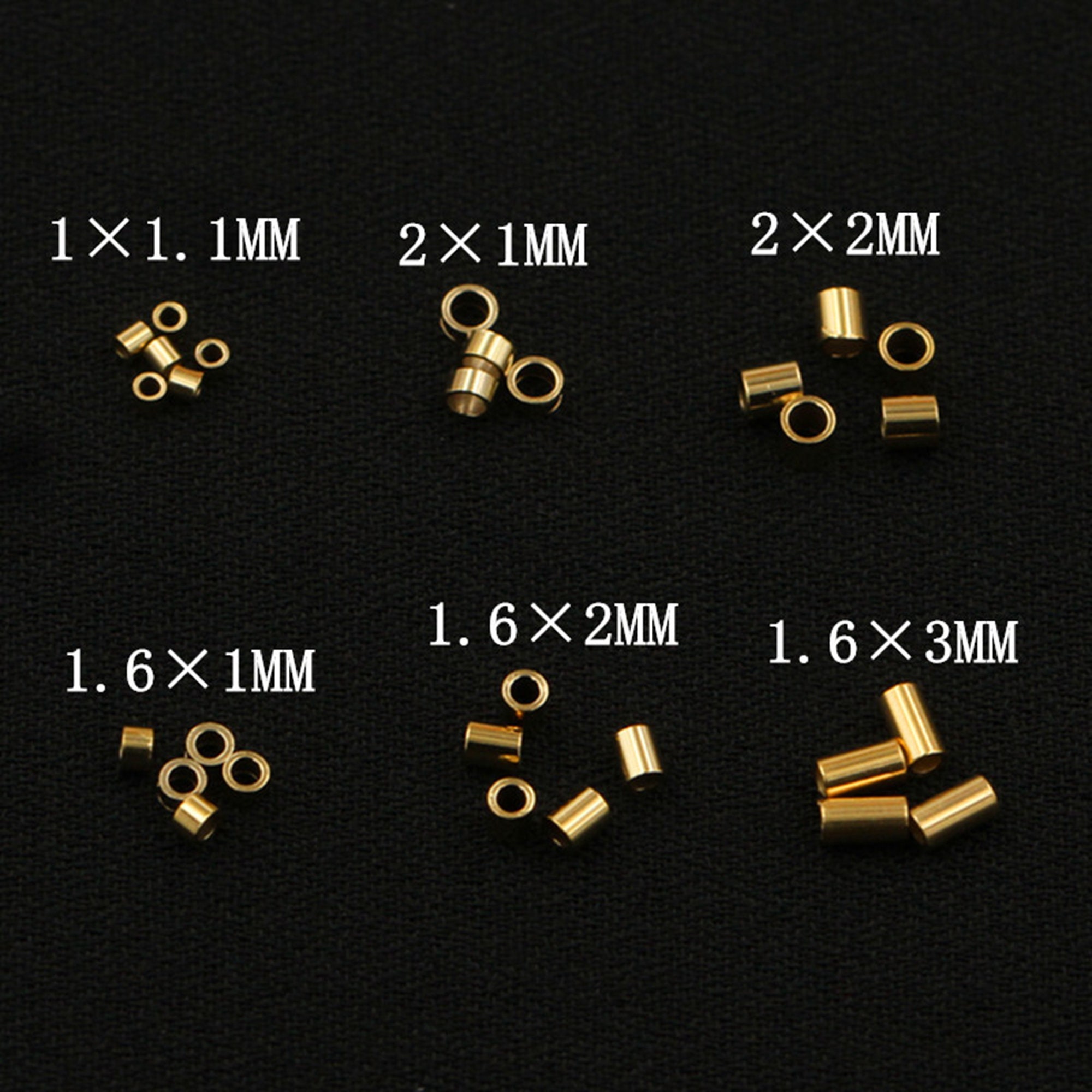 14K Gold Filled Straight Cut Tube Beads Gold Filled Tube - Etsy