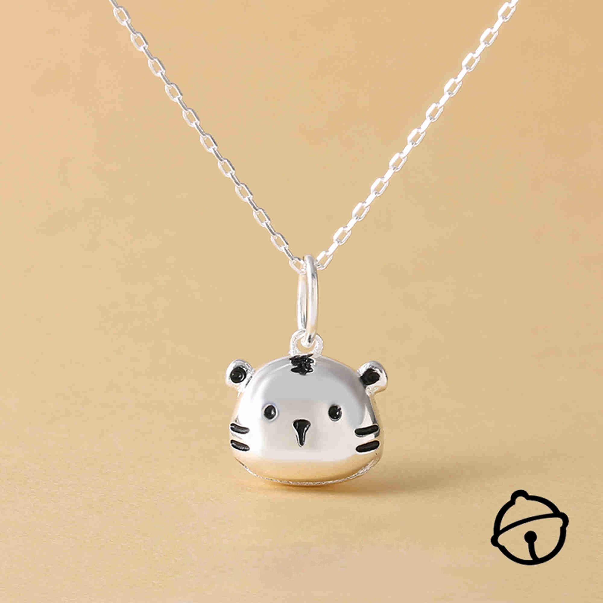Sterling Silver Tiger Bell Charm Pendant Bell Jewelry Tiger - Etsy
