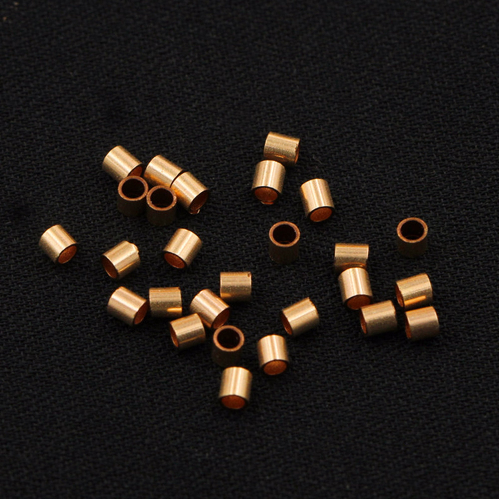 14K Gold Filled Straight Cut Tube Beads Gold Filled Tube - Etsy