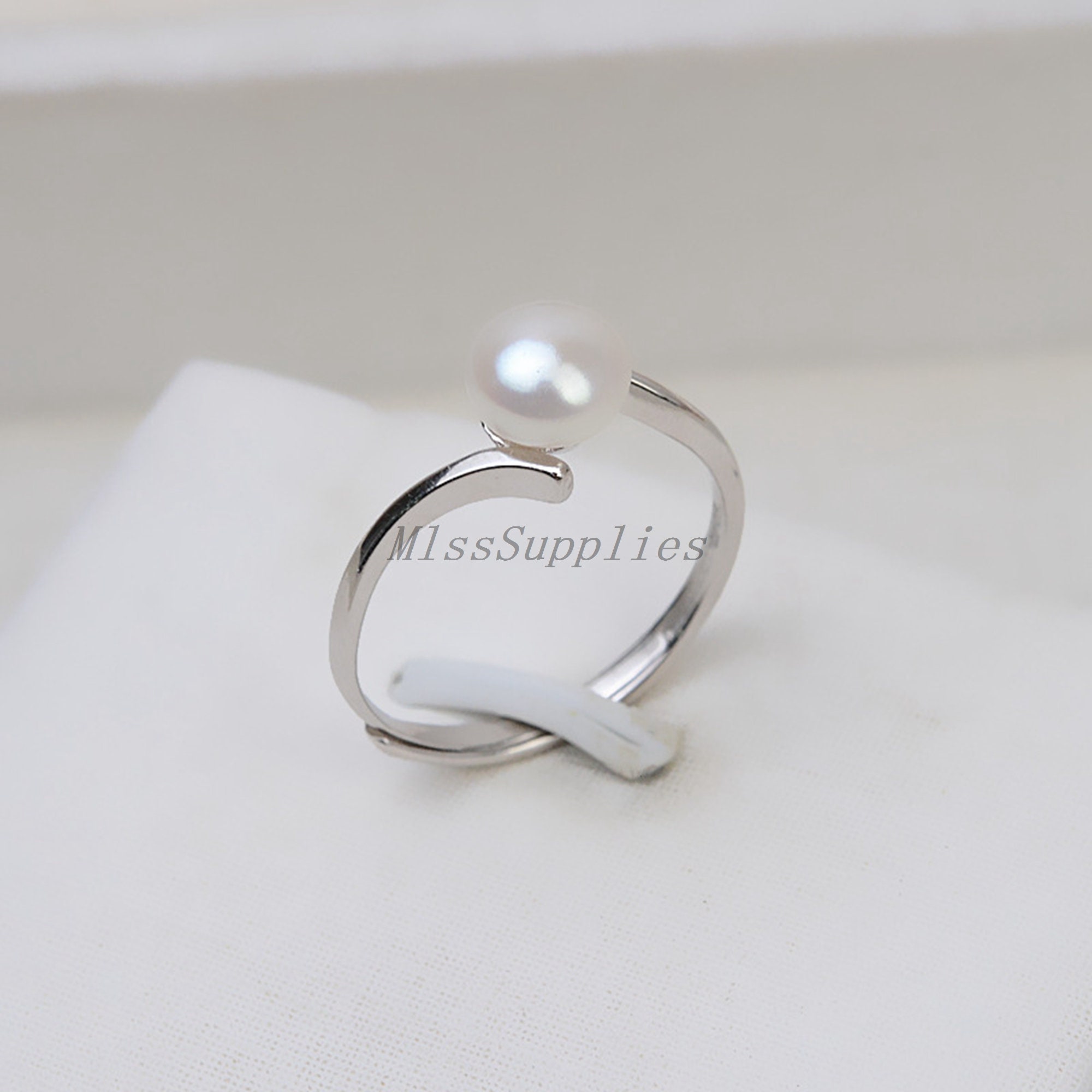 Sterling Silver Ring Setting S925 Silver Ring Setting - Etsy