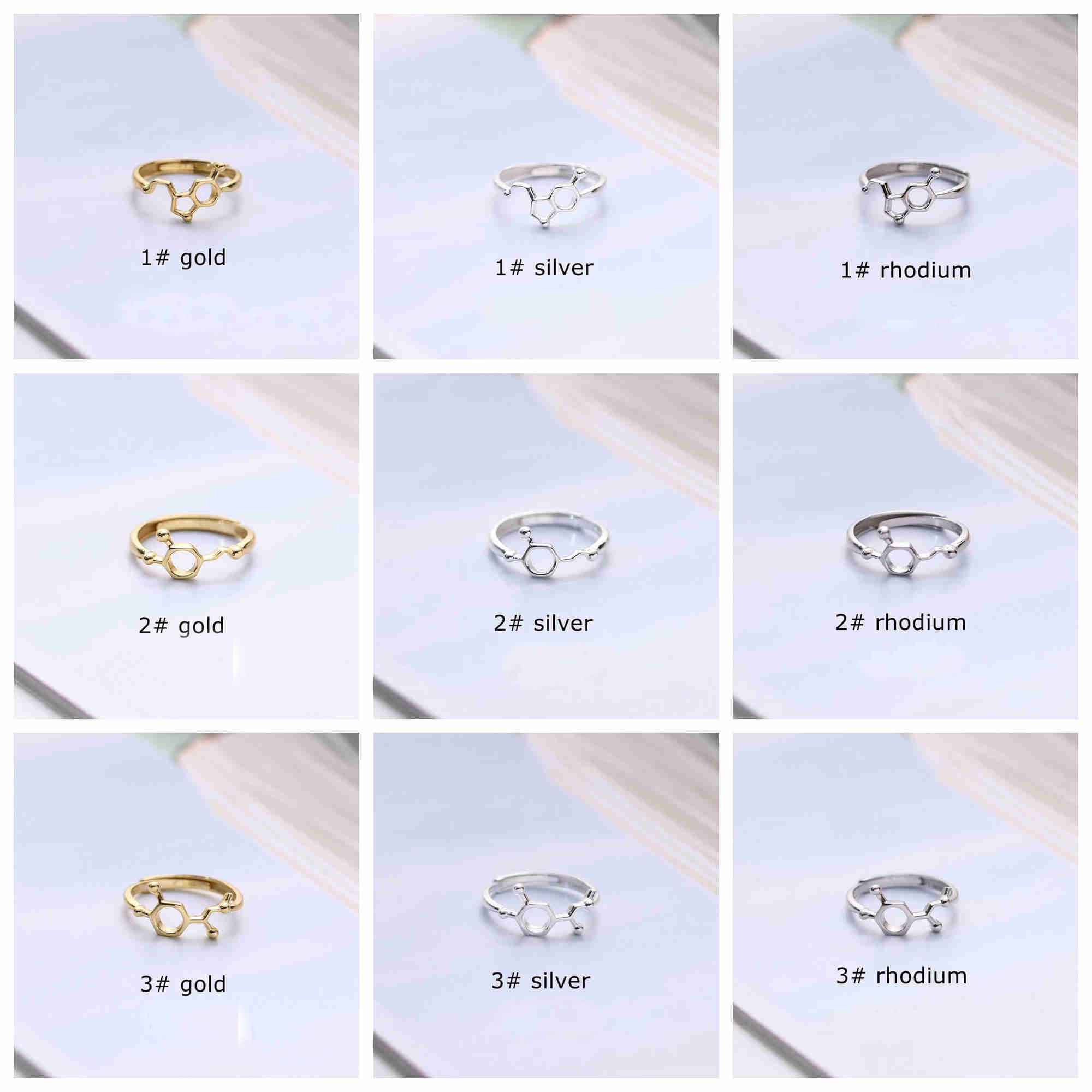 Sterling Silver Elements Science Ring RNA Ring Jewelry - Etsy