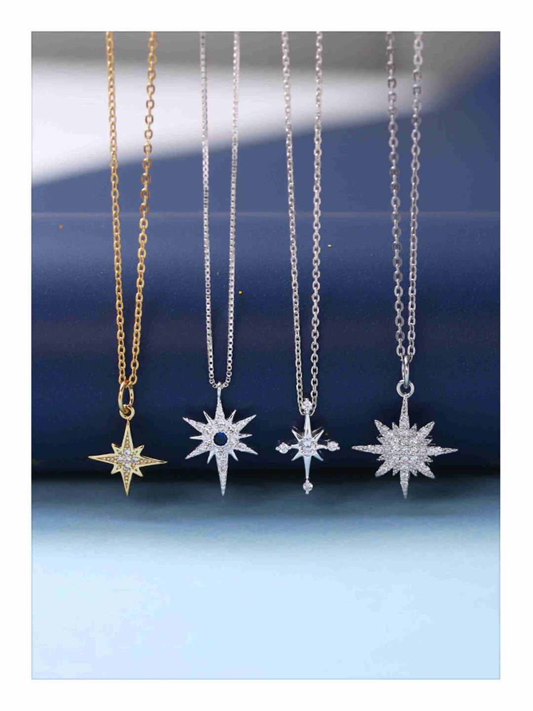 Sterling Silver Six-pointed Star Charm, Six Star Charm Jewelry, Six ...