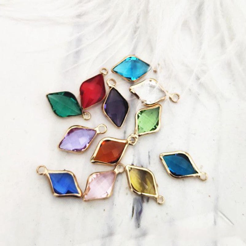 Cz Rhombus Shape Necklace - Etsy