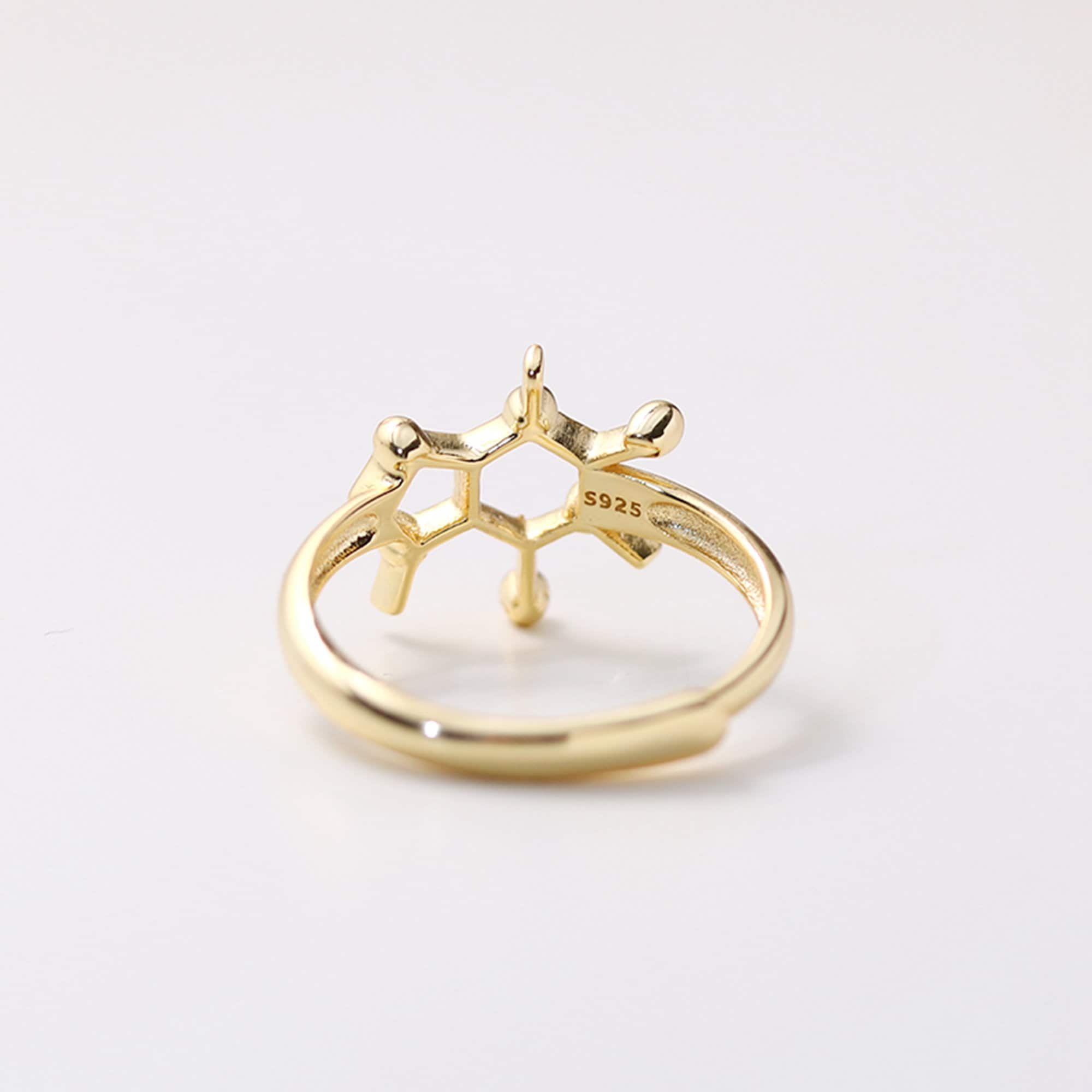 Sterling Silver Elements Science Ring RNA Ring Jewelry - Etsy