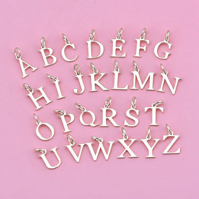 Alphabet Charms - Etsy