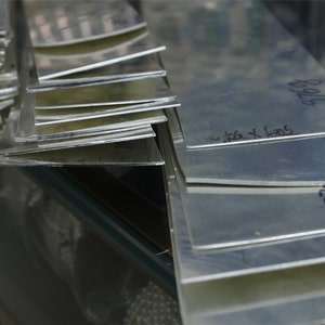 Sterling Silver Wide Slice Blanks, S9999 Silver Flat Sheet, Sheet Ring ...