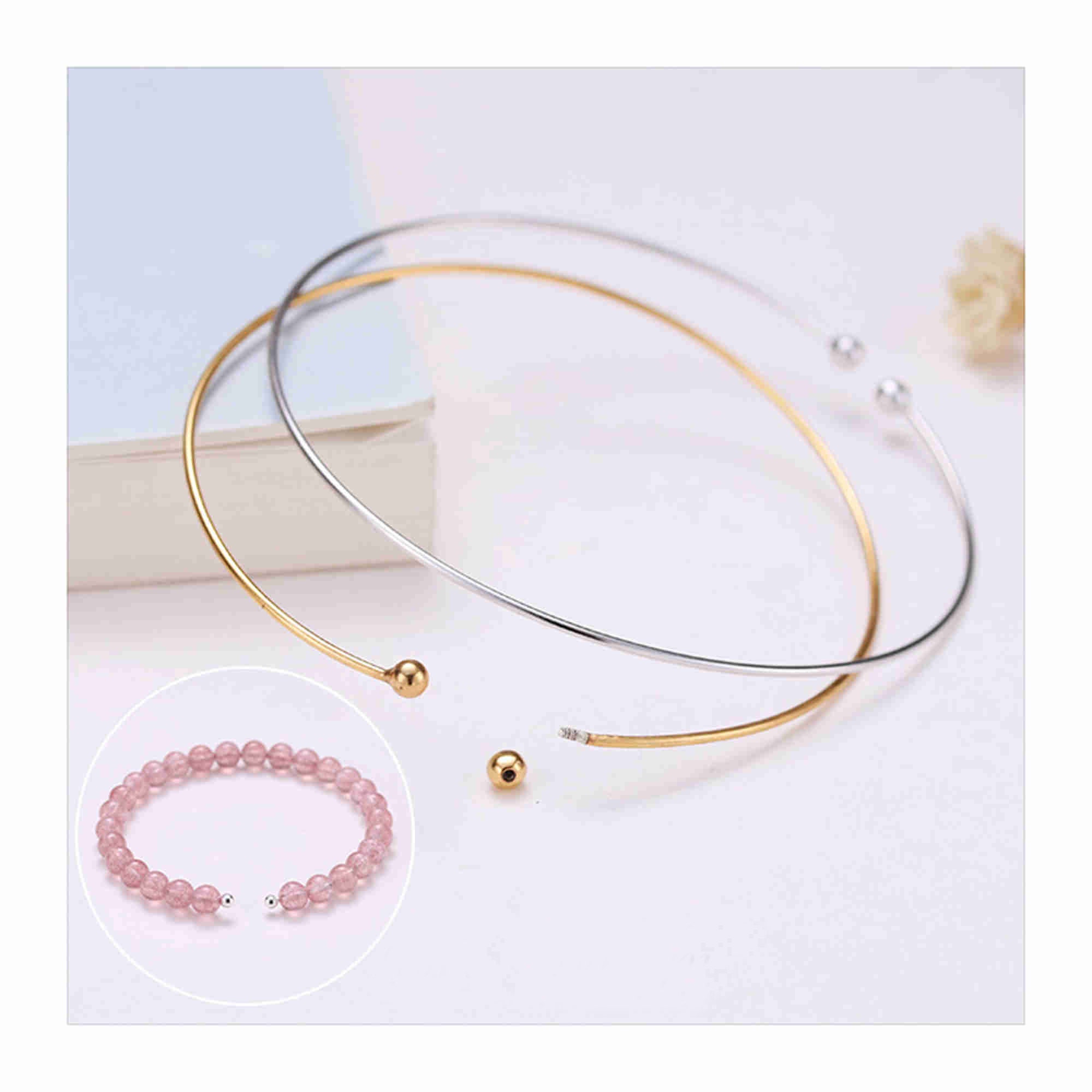 Sterling Silver Wire Bangle Bracelet Wire Bracelet Wire | Etsy