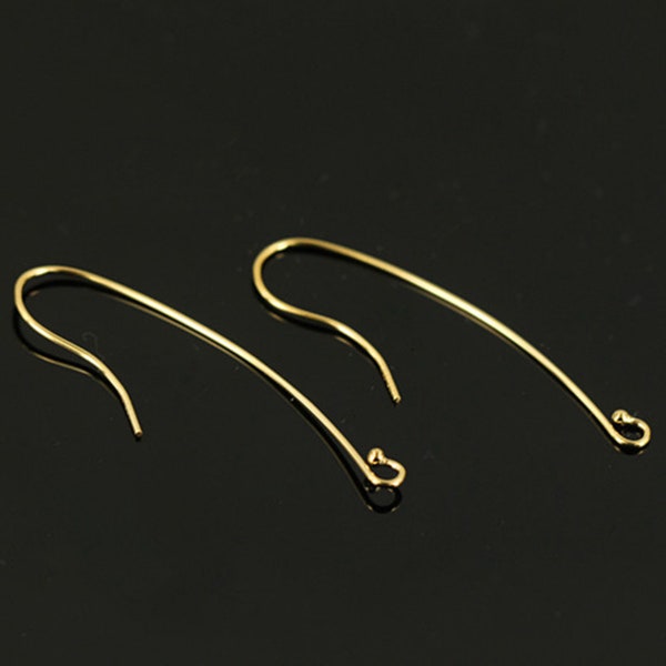 Gold Wire Earring - Etsy