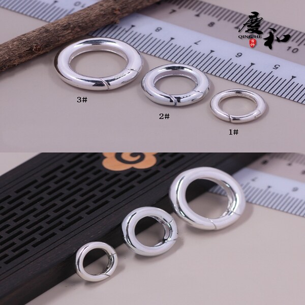 Sterling Silver Circles - Etsy