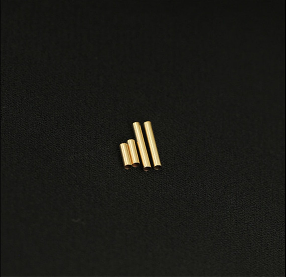 14K Gold Filled Straight Cut Tube Beads, Gold Filled Tube Bead ...