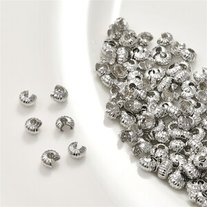 14K Gold Filled Plated Corrugated Covers 4mm, Gold Tone Jewelry ...