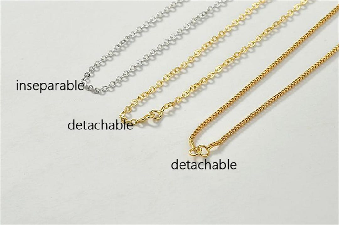 2pcs 18K Gold Plated O Chain With Clasp,gold Tone Snake Chain for ...