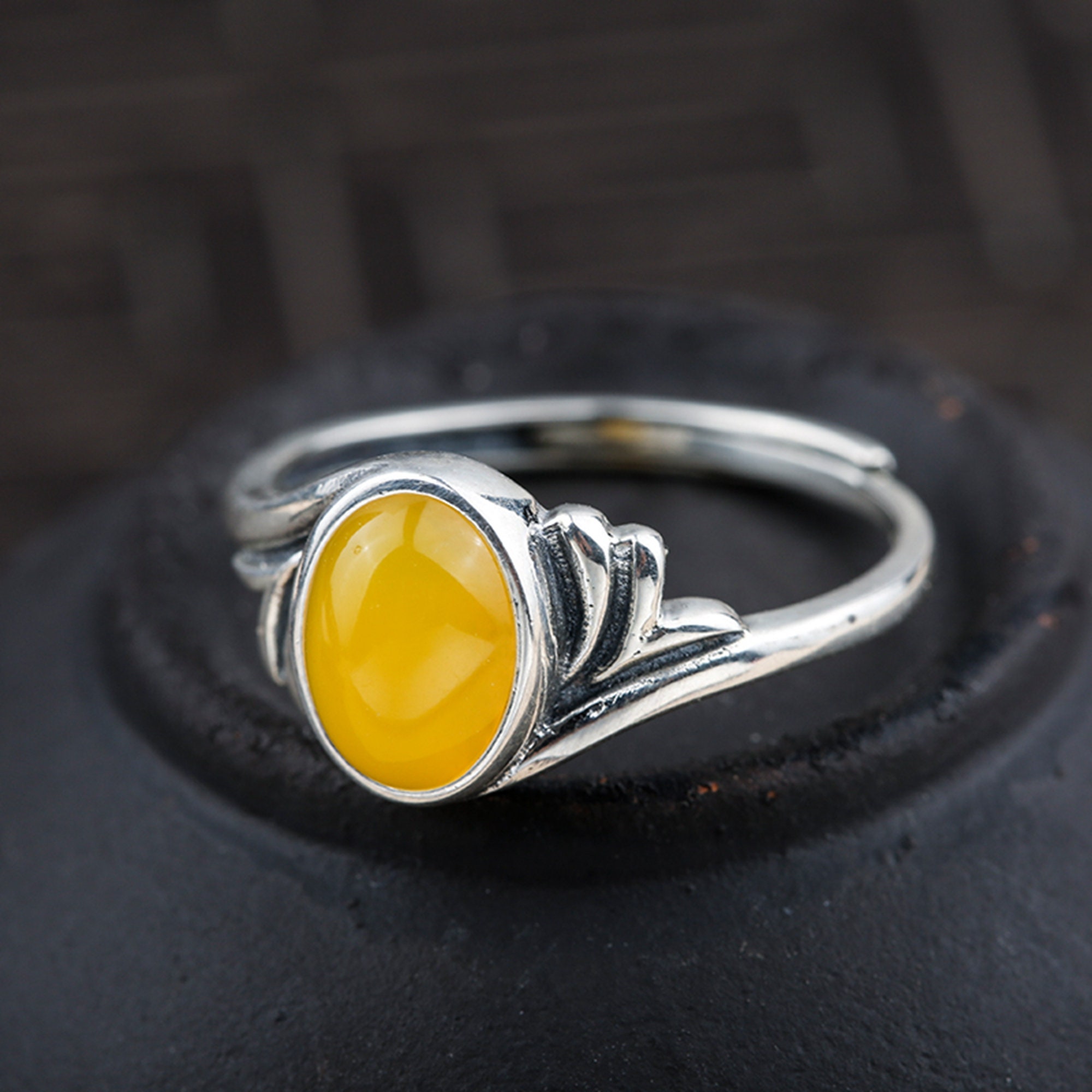 Sterling Silver Ring Setting S925 Silver Oval Bezel Cup - Etsy