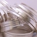 Sterling Silver Wire, S999 Silver Flat Wire for Jewelry Making Supplies ...