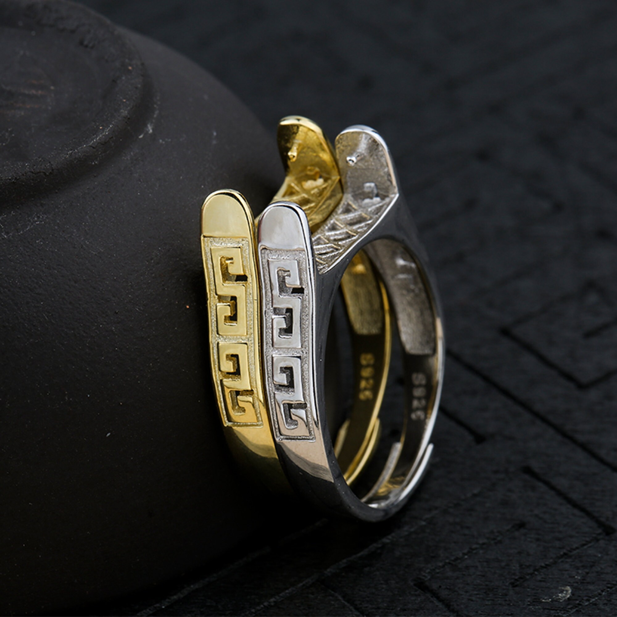 Sterling Silver Ring Setting S925 Silver Ring Setting - Etsy