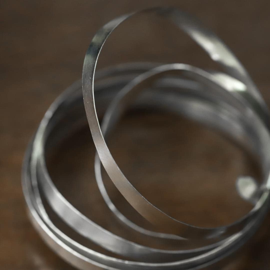 Sterling Silver Wire, Fine Silver Flat Wire for Jewelry Making Supplies ...