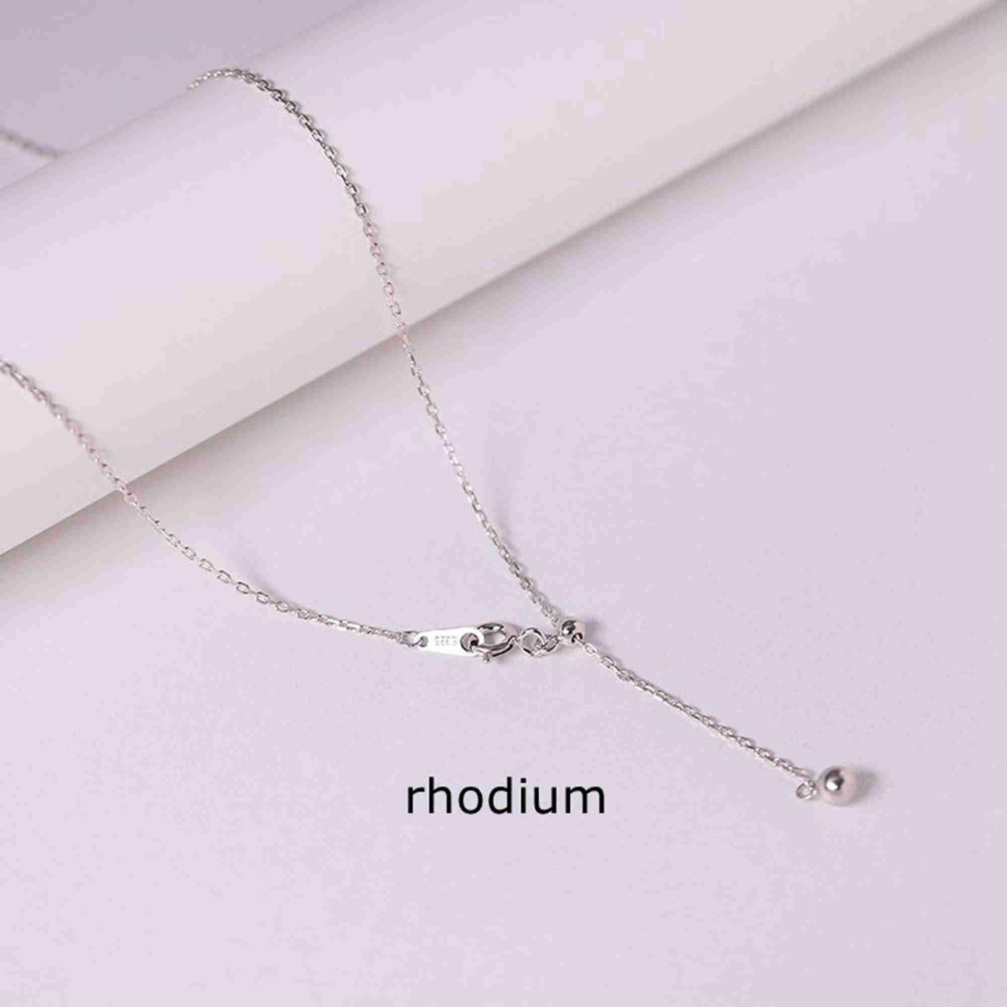 17.3 Sterling Silver Y Shape Cable Chain W/ Ball - Etsy