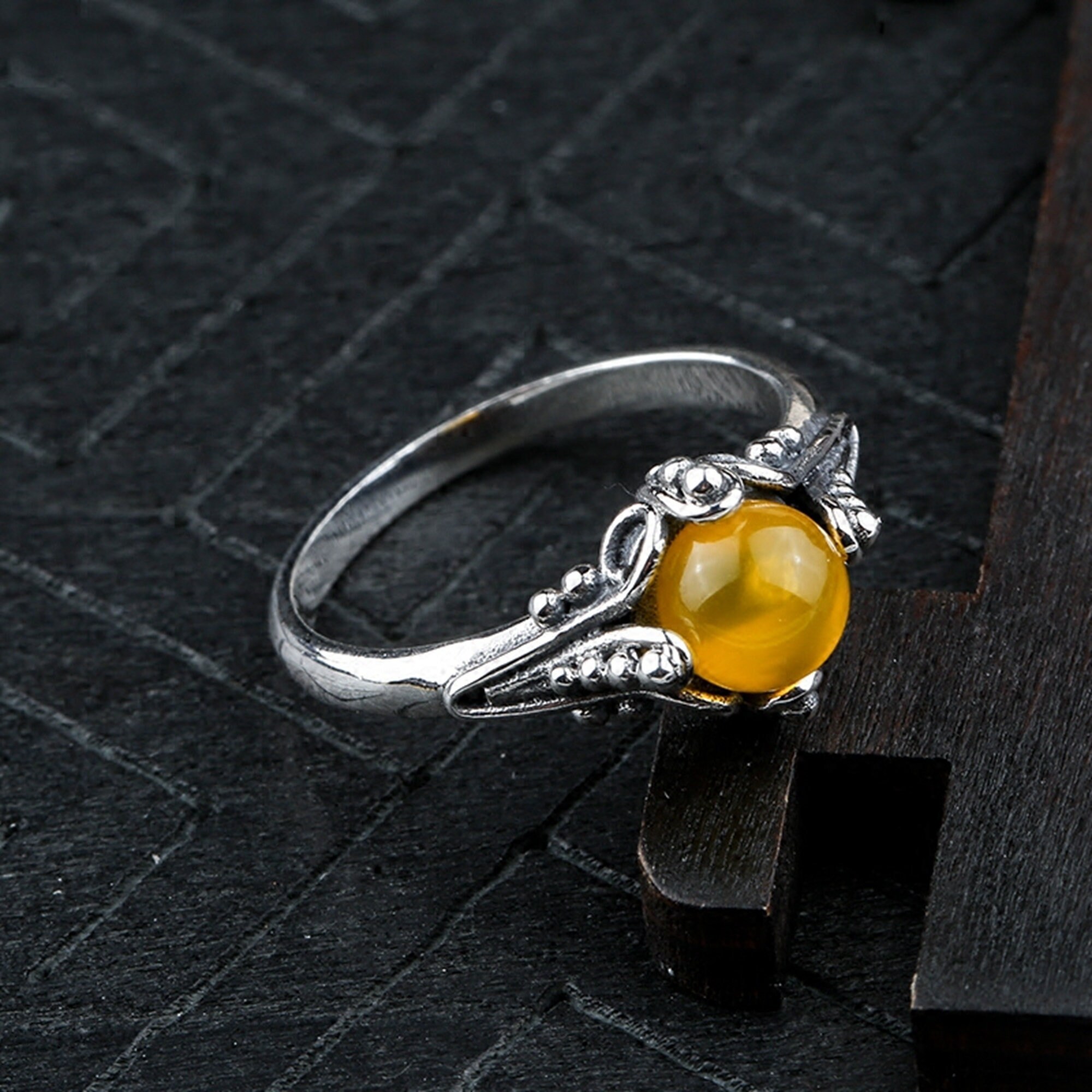 Sterling Silver Ring Setting s925 Silver Round Bezel Cup | Etsy