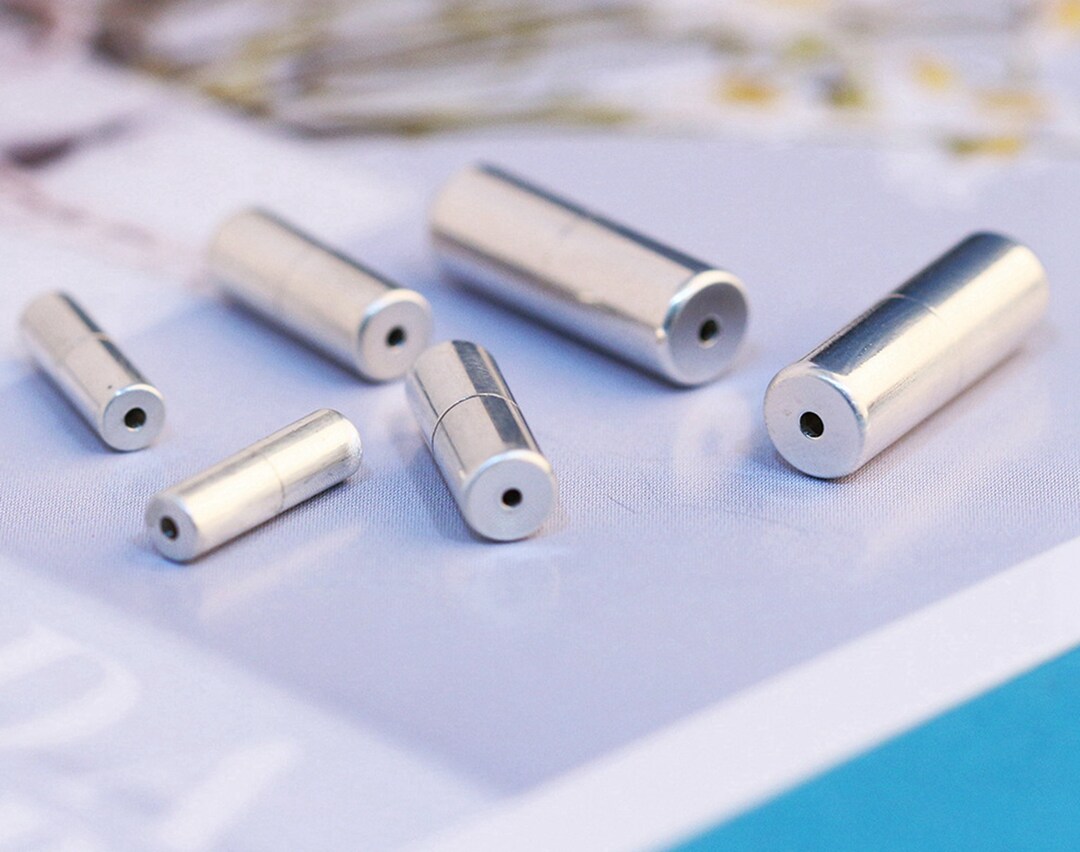 Sterling Silver Screw Clasps, S925 Silver Barrel Screw Clasp for ...