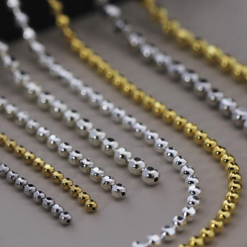 Faceted Ball Chain - Etsy