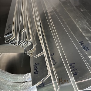 Sterling Silver Wide Slice Blanks, S9999 Silver Flat Sheet, Sheet Ring ...
